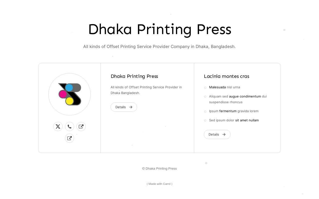 Dhaka Printing Press